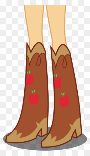 Applejack's Boots 2 - Mlp Equestria Girls Applejack - Free Transparent ...
