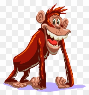 Monkey Ape Cartoon Clip Art - Monkey Ape Cartoon Clip Art - Free ...
