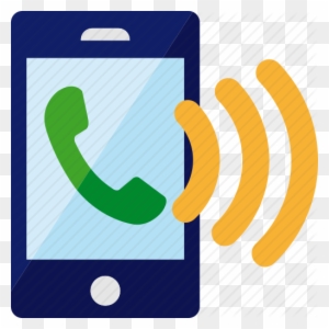 Orange Telephone Clip Art - Call And Message Icon Png - Full Size PNG ...