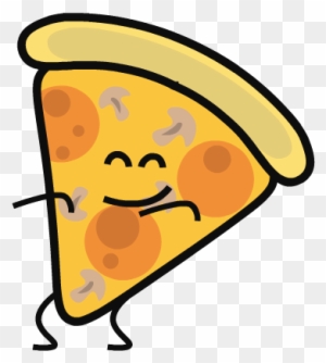 Animated - Slice Of Pizza Cartoon - Full Size PNG Clipart Images Download