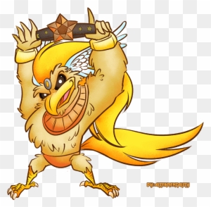 Pm Boss Rush - Paper Mario The Thousand Year Door Rawk Hawk - Free ...