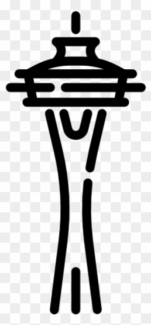Space Needle Icon - Seattle Space Needle Icon - Free Transparent PNG ...