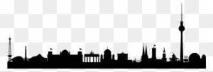File - Silhouette Berlin - Svg - Berlin Skyline Png - Full Size PNG ...