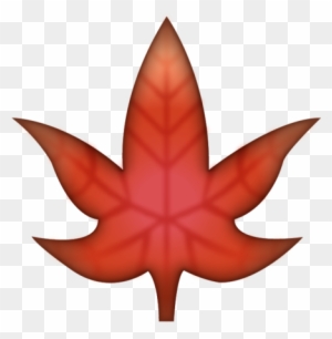 Maple Leaf Emoji - Leaf Emoji Gif - Free Transparent PNG Clipart Images ...