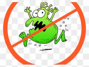 Cartoon Germs Running