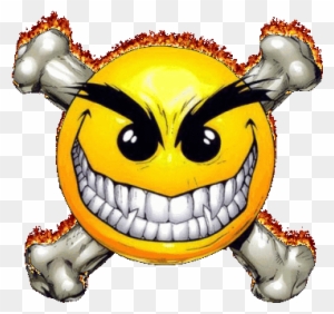 Scary Skulls Animated - Smiley Evil - Free Transparent PNG Clipart ...