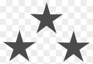 Three Gray Stars Clip Art At Clker Three Stars Clipart - Three Stars ...