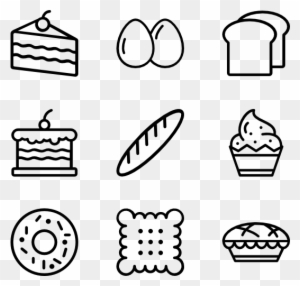 Bakery And Cake - Work Icons - Free Transparent PNG Clipart Images Download