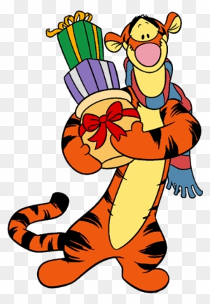 Dec092 - Tigger Christmas Clipart - Free Transparent PNG Clipart Images ...