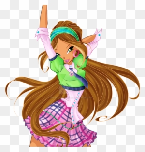 Flora Season 7 Halfbody - Winx Club - Free Transparent PNG Clipart ...
