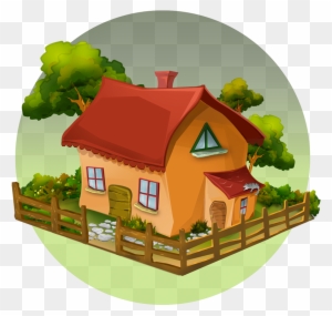 House Garden Clipart