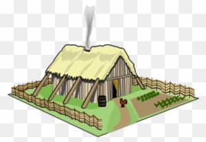 Drawing Japan Black And White Nipa Hut House - Hut Clip Art Black And ...