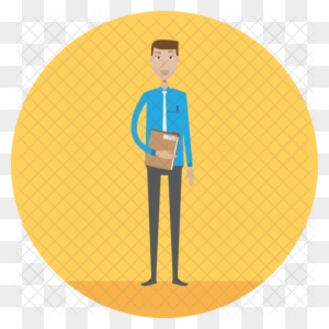 Secretary Icon - Standing - Free Transparent PNG Clipart Images Download