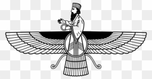 320 × 183 Pixels - Zoroastrianism Symbol - Free Transparent PNG Clipart ...