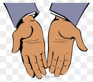 Open Hands - Opened Hands Vector Png - Free Transparent PNG Clipart ...