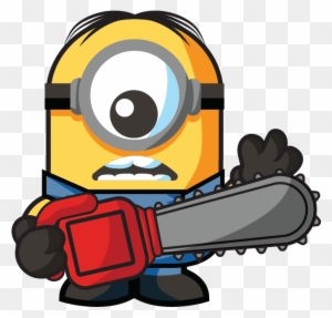 Despicable Me Mineez Moose Toys - Minion Chainsaw - Free Transparent ...