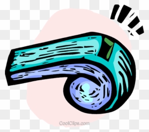 Sports Whistle Royalty Free Vector Clip Art Illustration - Illustration ...