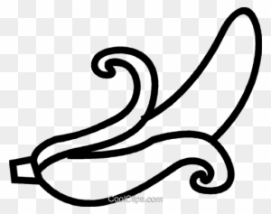 Banana Clipart Saging - Line Art - Free Transparent PNG Clipart Images ...