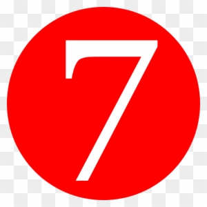 Red Roundedwith Number 7 Clip Art Mstn9g Clipart - Portrait Of A Man ...