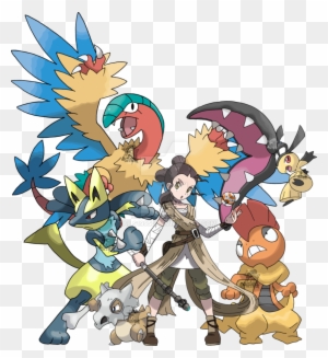 Makoto's Pokemon Team By Tails19950 - Pokemon Trainer Hilbert Pokemon ...