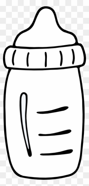 Milk Bottle Clip Art At Clker - Baby Bottle Clip Art - Free Transparent ...
