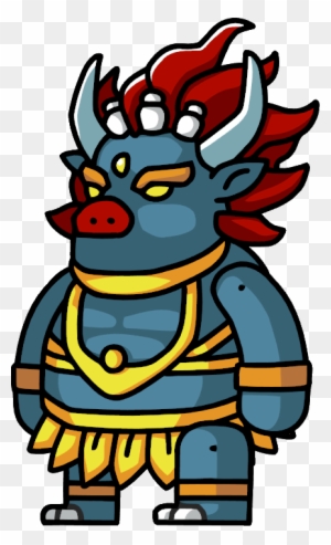 Yama - Scribblenauts Epic Creatures - Free Transparent PNG Clipart ...