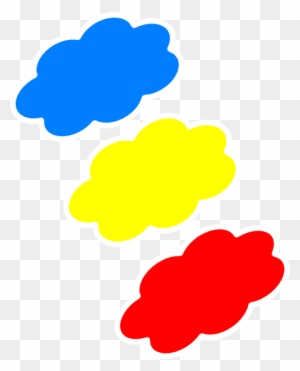 Cloud Clip Art Blue Color - Sky Blue Cloud Clipart - Free Transparent ...