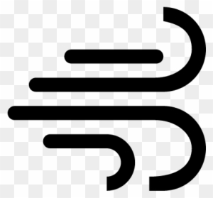 Wind Clipart Weather Symbol - Windy Weather Icon - Free Transparent PNG ...