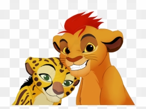 León Kion Nala Simba Dibujo - Kion The Lion Guard Drawing - Full Size ...
