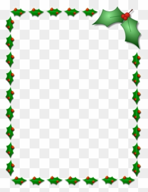 Christmas Tree Borders For Microsoft Word - Printable Christmas Page ...