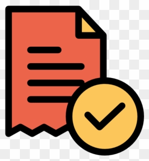 Get A Confirmation Receipt Signed By Customers Upon - Mail A Check Icon ...