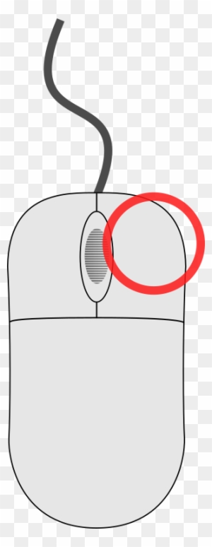 By Qubodup - Mouse Button - Free Transparent PNG Clipart Images Download