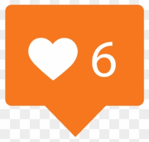 Orange - New Follower Instagram Png - Free Transparent PNG Clipart ...