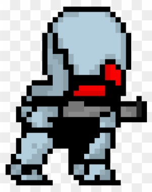 Enemy Robot - Pixel Art - Free Transparent PNG Clipart Images Download