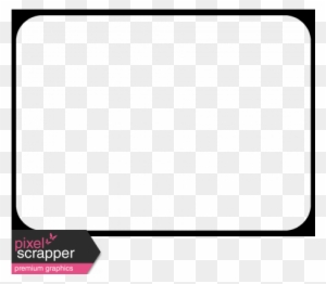 Black Frame Graphic Marisa Lerin Pixel Scrapper Digital - Black Frame ...