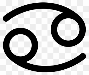 Free Vector Zodiac Cancer Clip Art - Cancer Symbol Png - Free ...