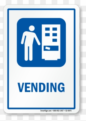 Vending Sign Vending Machine Symbol Sku S2 0975 Bathroom - Sign - Free ...