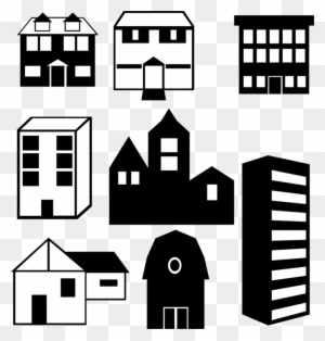 All Photo Png Clipart - Black Building Cartoon Png - Free Transparent ...