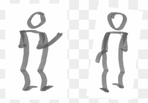 Computer Icons Drawing Art - Two People Clip Art - Free Transparent PNG ...