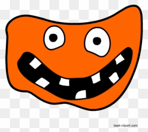 Monster Face Free Halloween Clipart - Halloween - Free Transparent PNG ...