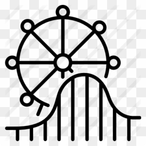 Amusement Park Free Icon - Word Wheel - Free Transparent PNG Clipart ...