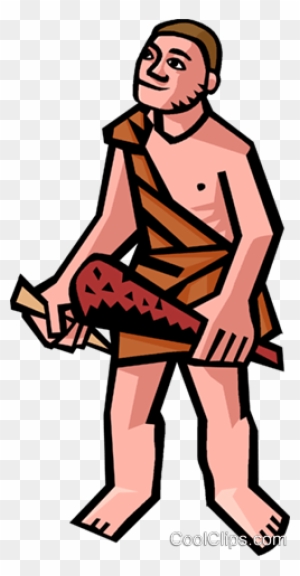 Clipart Vegetables Black And White - Stone Age Man Png - Free ...