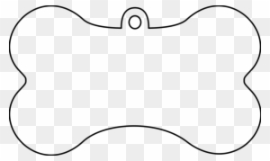 Round Dog Tags Bone Dog Tags Shaped Dog Tags - Coloured Circle Png ...