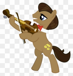 Animals Violin Players - Mlp Violist Pony - Free Transparent PNG ...