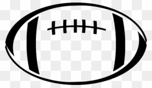 Rugby Ball Or American Football - Oval Shaped Objects Clipart - Free ...
