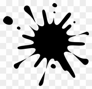 Black Paint Splatter Clip Art, Transparent PNG Clipart Images Free ...