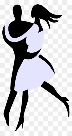 Vector Illustration Of Ballroom Dancer Dancing In Dance - Dance Vector ...