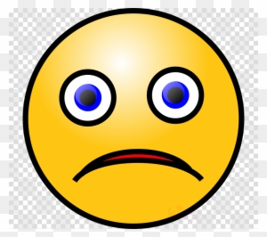 Frowning Face Clipart Frown Smiley Clip Art - Sad Face Pdf - Free ...