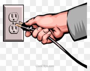 Electrical Plug Royalty Free Vector Clip Art Illustration - Use ...