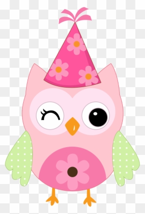Owls Birthday Clipart